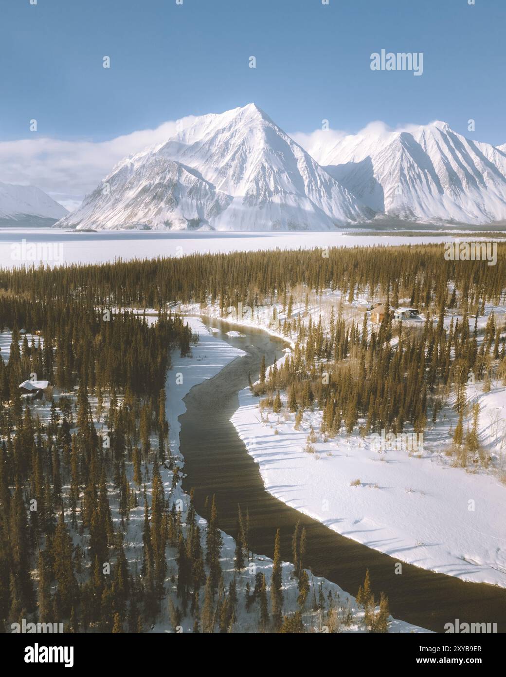 Kluane national park aerial hi-res stock photography and images - Alamy