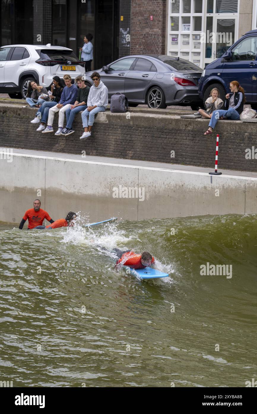 Surfing facility in the city centre of Rotterdam, Rif010, supposedly ...