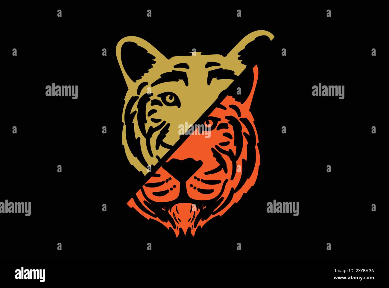 Vintage tiger t shirt hi-res stock photography and images - Alamy