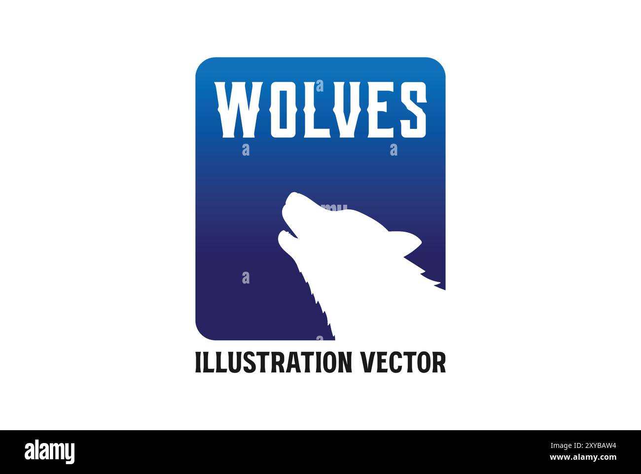 Coyote howling at the moon Cut Out Stock Images & Pictures - Alamy