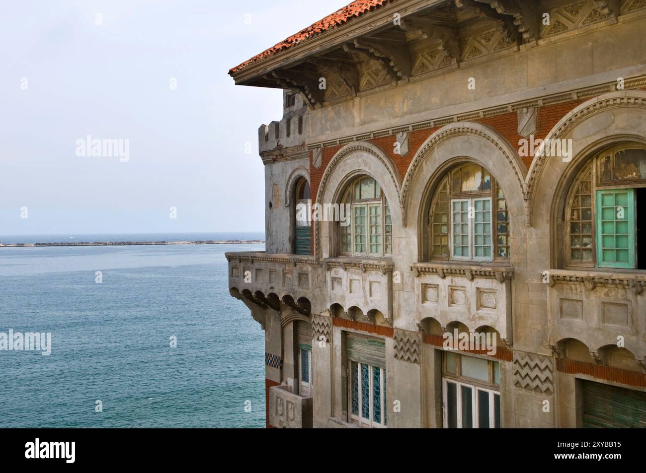 Beautiful buildings in Alexandria, Egypt Stock Photo - Alamy
