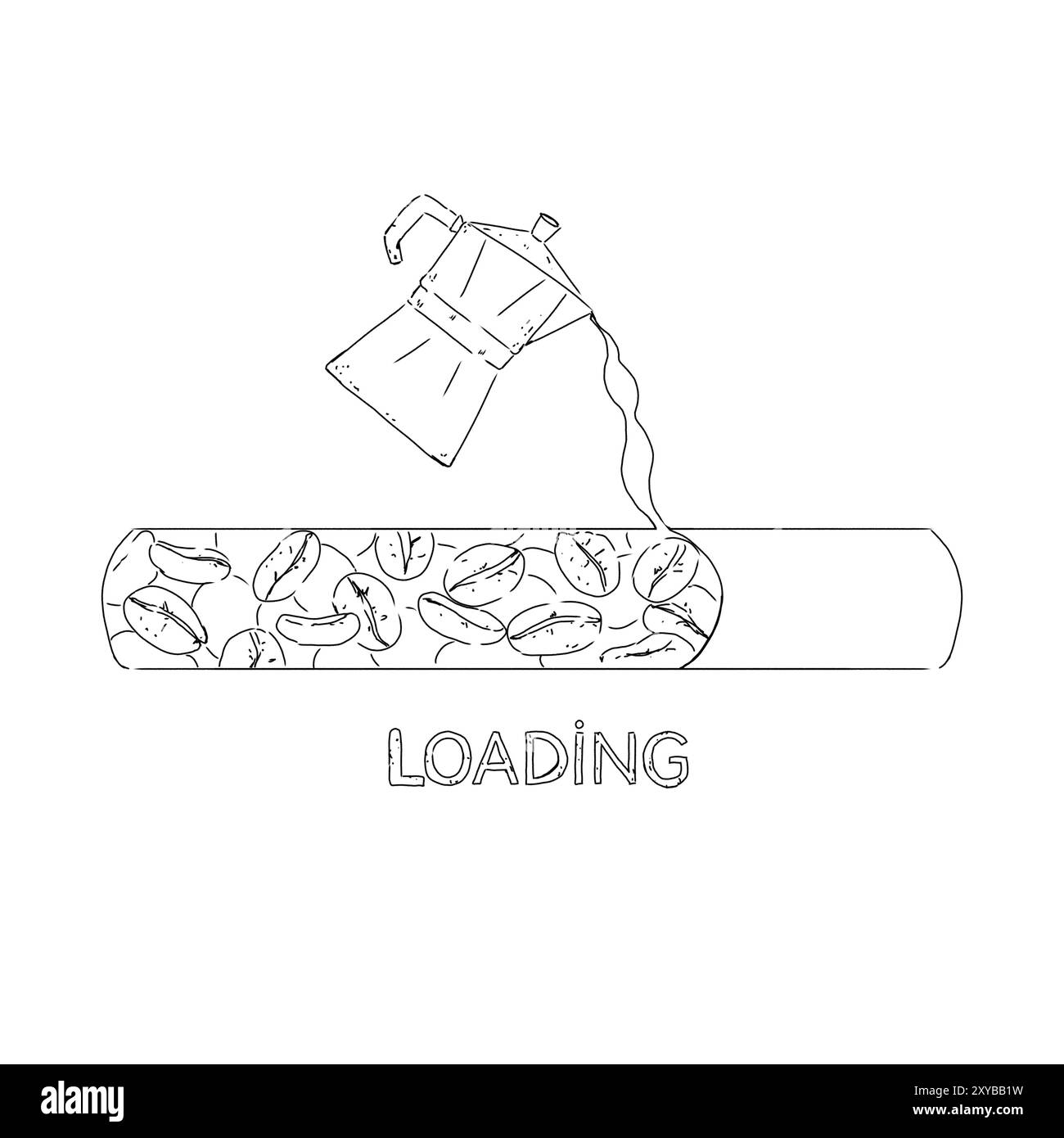 Loading screen Black and White Stock Photos & Images - Alamy