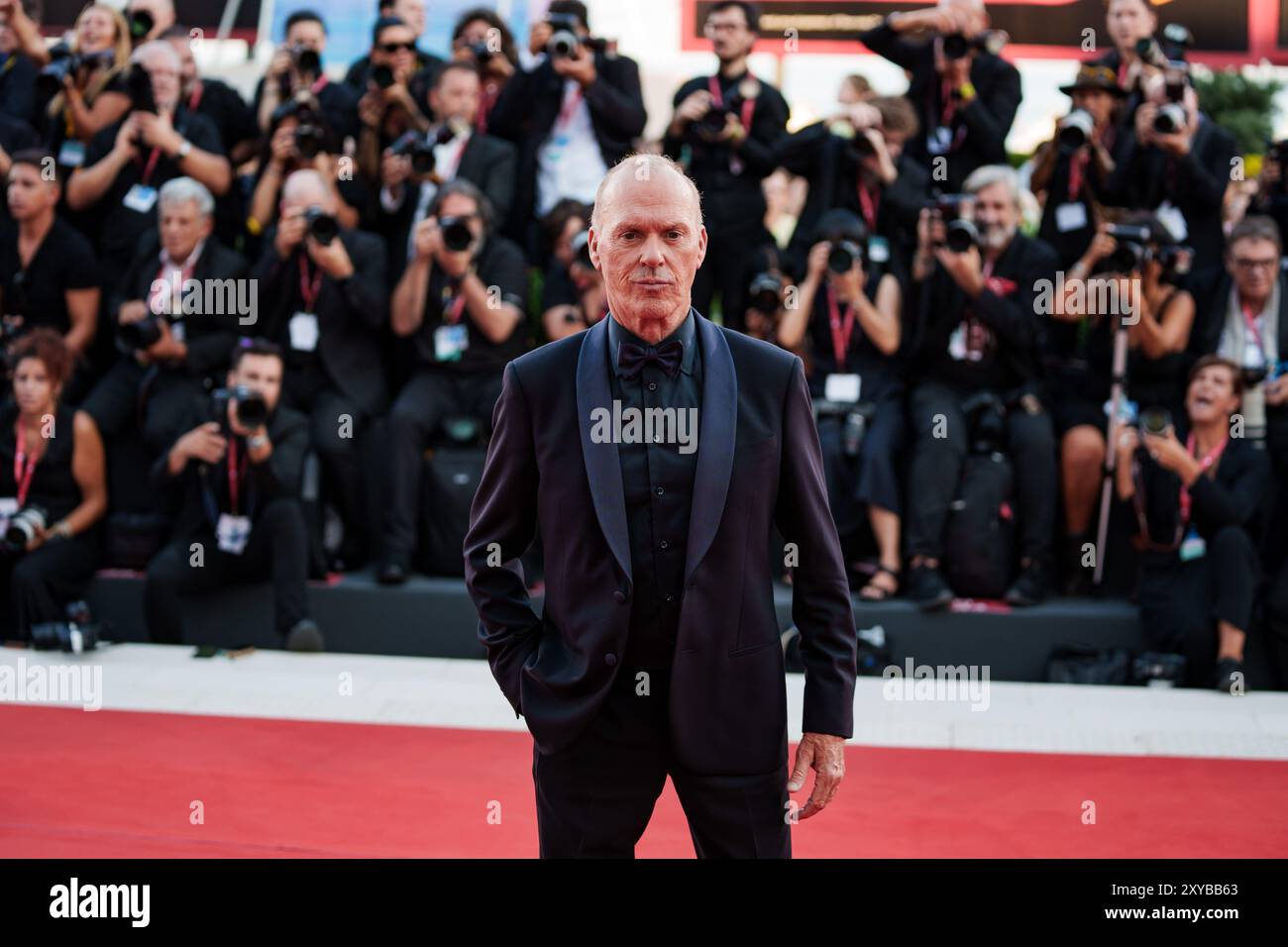 VENICE, ITALY - AUGUST 28 2024 - Opening red carpet - Michael Keaton ...