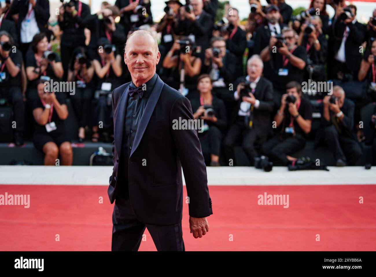VENICE, ITALY - AUGUST 28 2024 - Opening red carpet - Michael Keaton ...