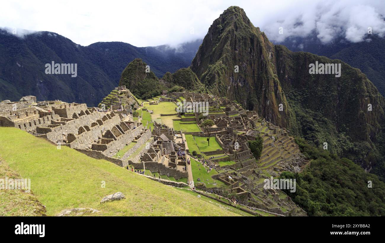 The UNESCO World Heritage Site Machu Picchu in Peru Stock Photo - Alamy