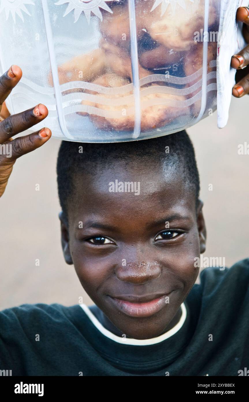 Cute children in Benin Stock Photo - Alamy
