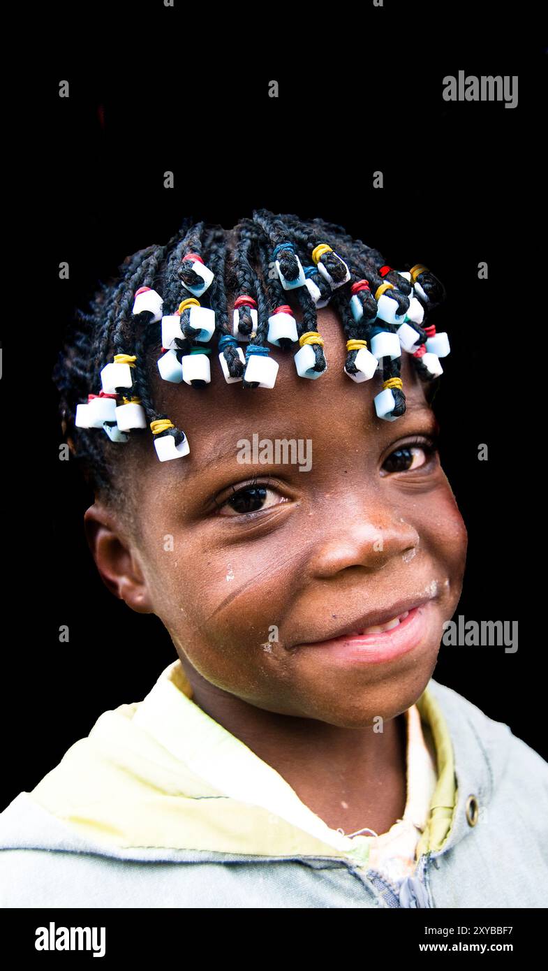 Cute children in Benin Stock Photo - Alamy
