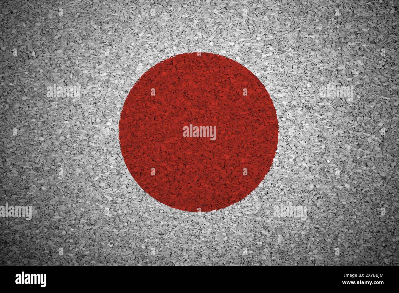Japan painted flag hi-res stock photography and images - Alamy