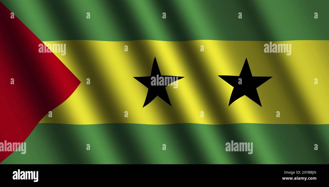 Flag of principe hi-res stock photography and images - Alamy