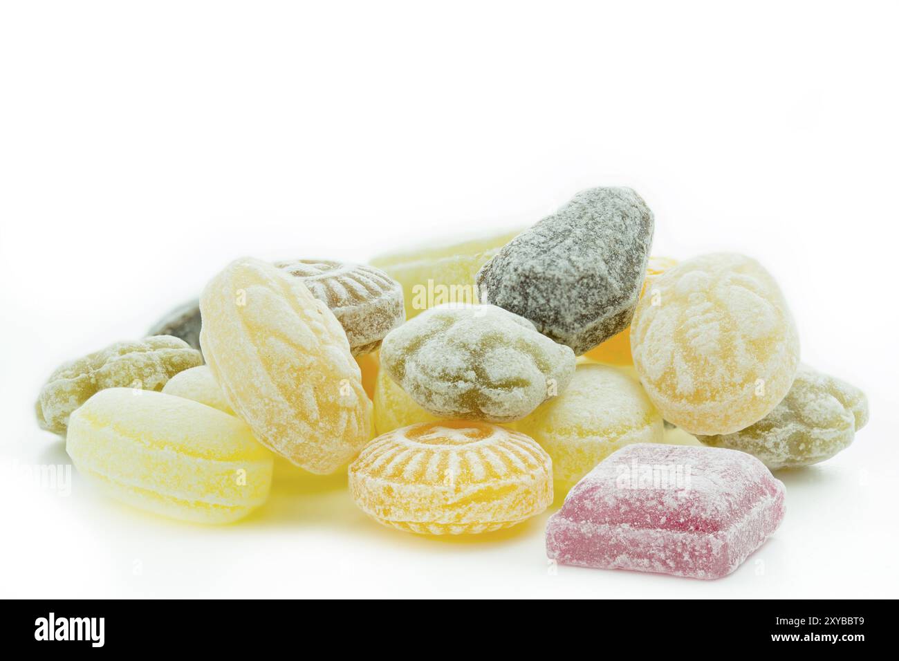Sweets on a white background Stock Photo - Alamy