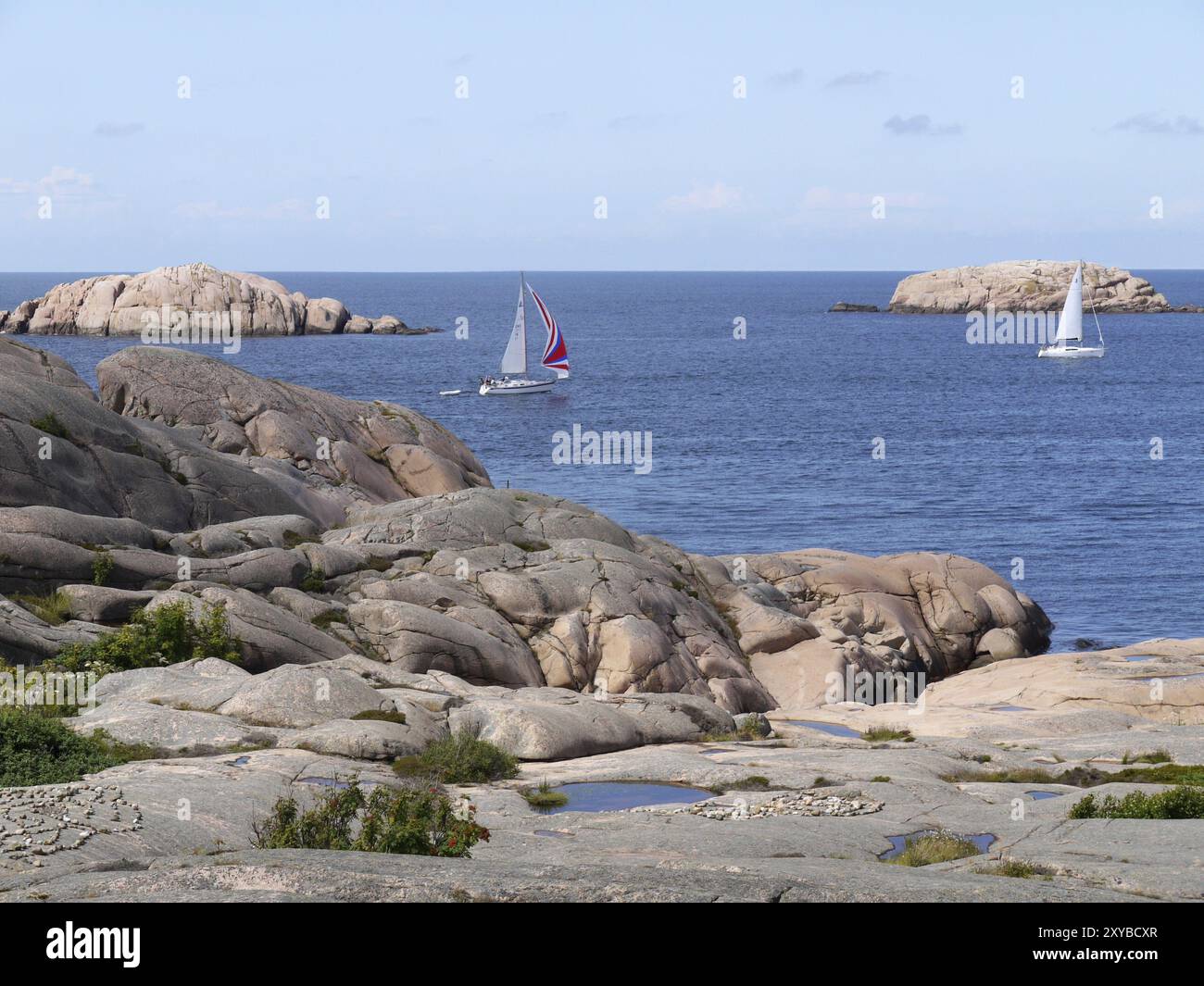 Western Swedish archipelago island of Alvoe Stock Photo - Alamy