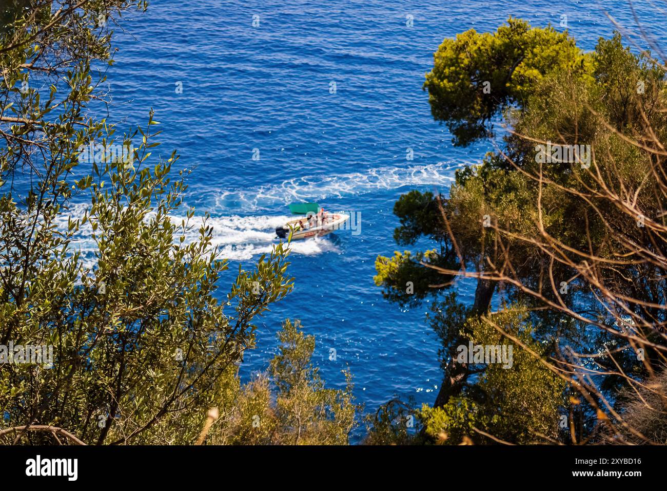 boat from above Stock Photo - Alamy