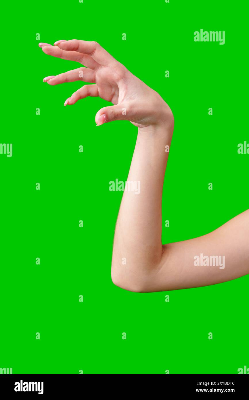 Hand movement green screen hi-res stock photography and images - Alamy