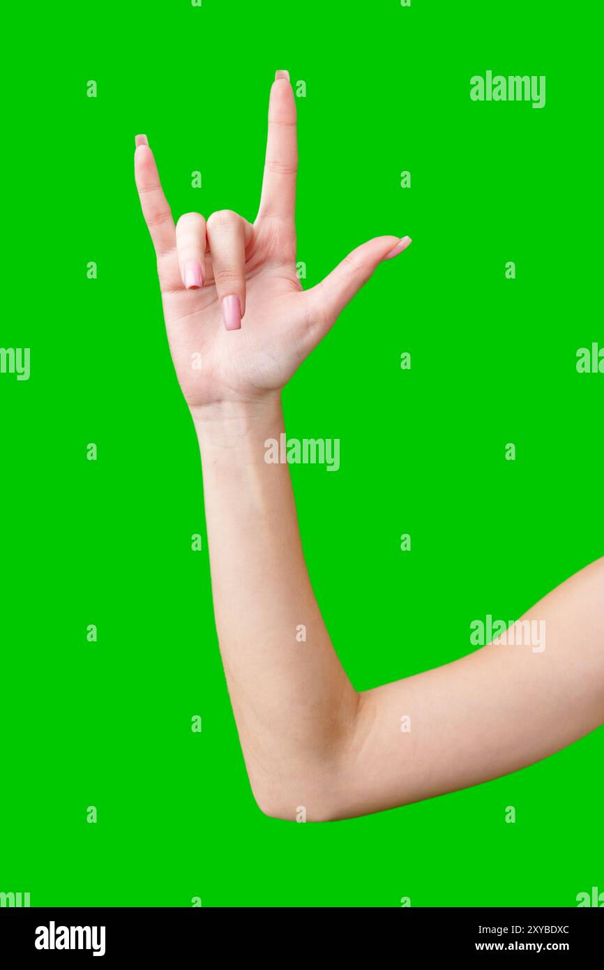 Hand movement green screen hi-res stock photography and images - Alamy