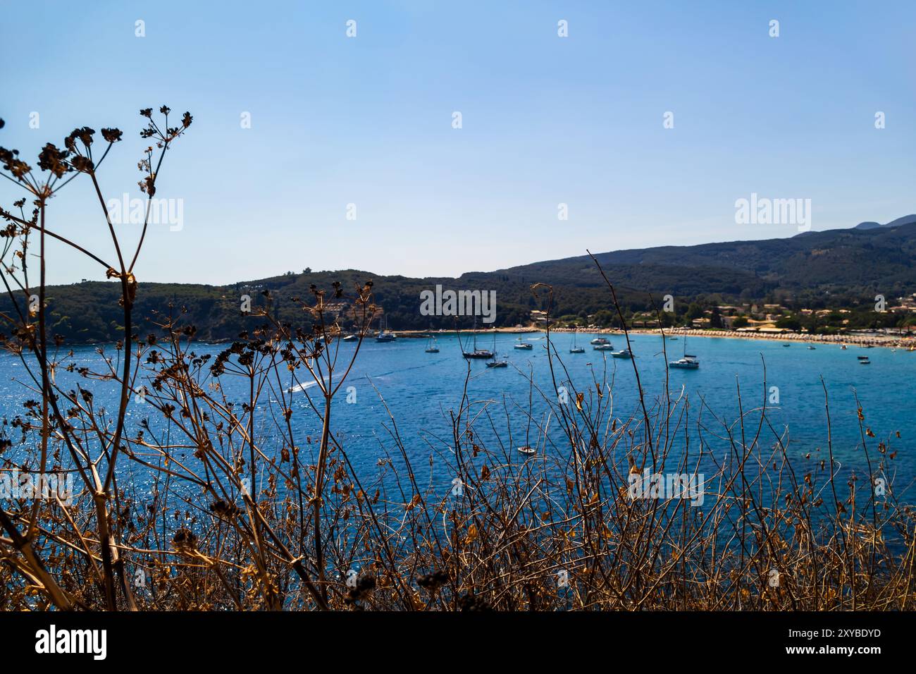 Panoramic view scenic parga hi-res stock photography and images - Alamy