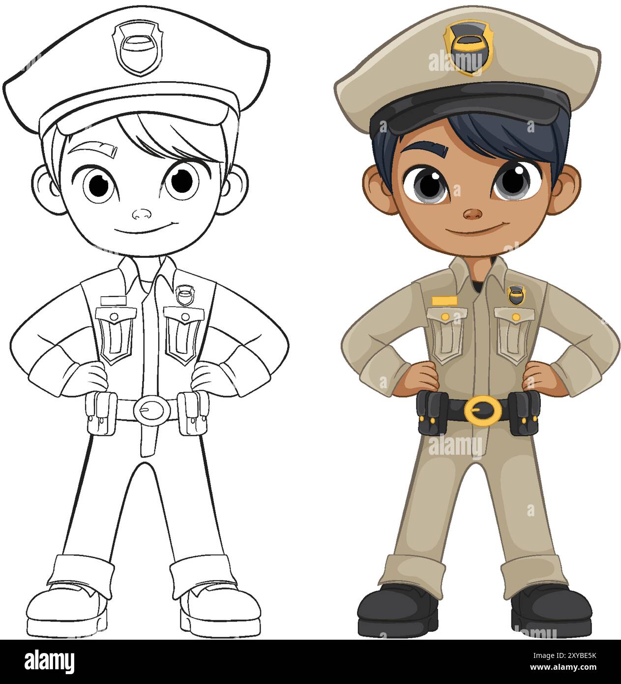 Community enforcement officer Cut Out Stock Images & Pictures - Alamy