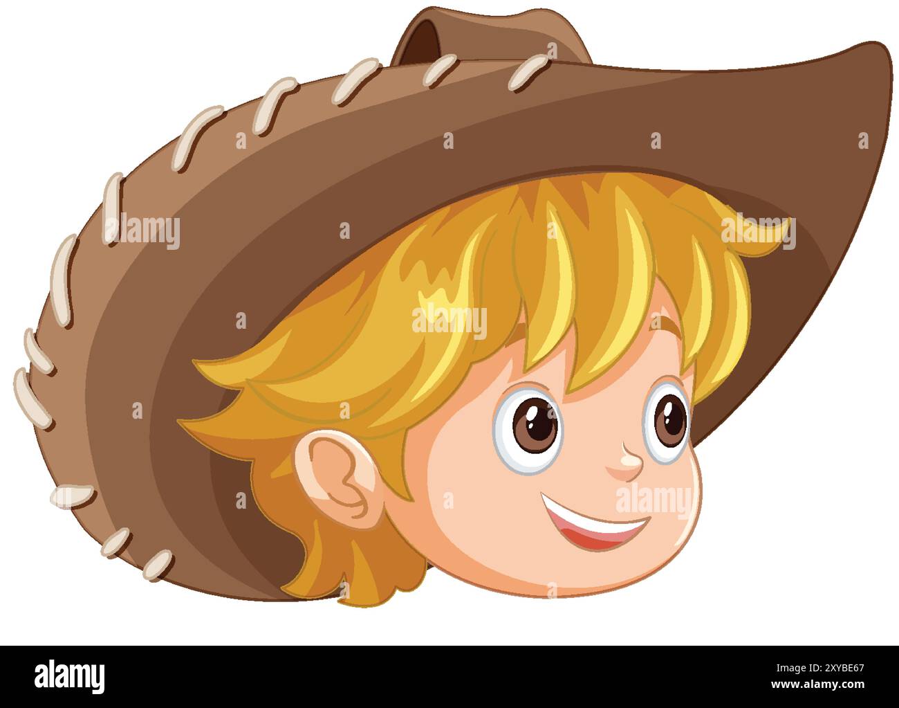 Cowboy festive graphic Cut Out Stock Images & Pictures - Alamy