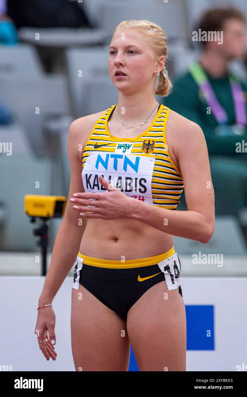 Jolanda KALLABIS (FT 1844 Freiburg), GERMANY, 1500 Meters Women PER, Leichtathletik, Athletics ...