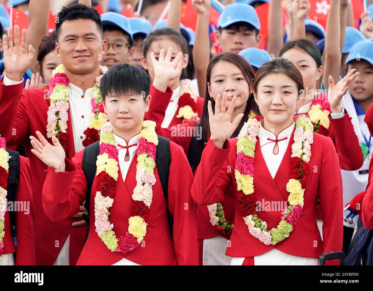 Hong Kong, China. 29th,August, 2024. The Chinese mainland Olympic ...
