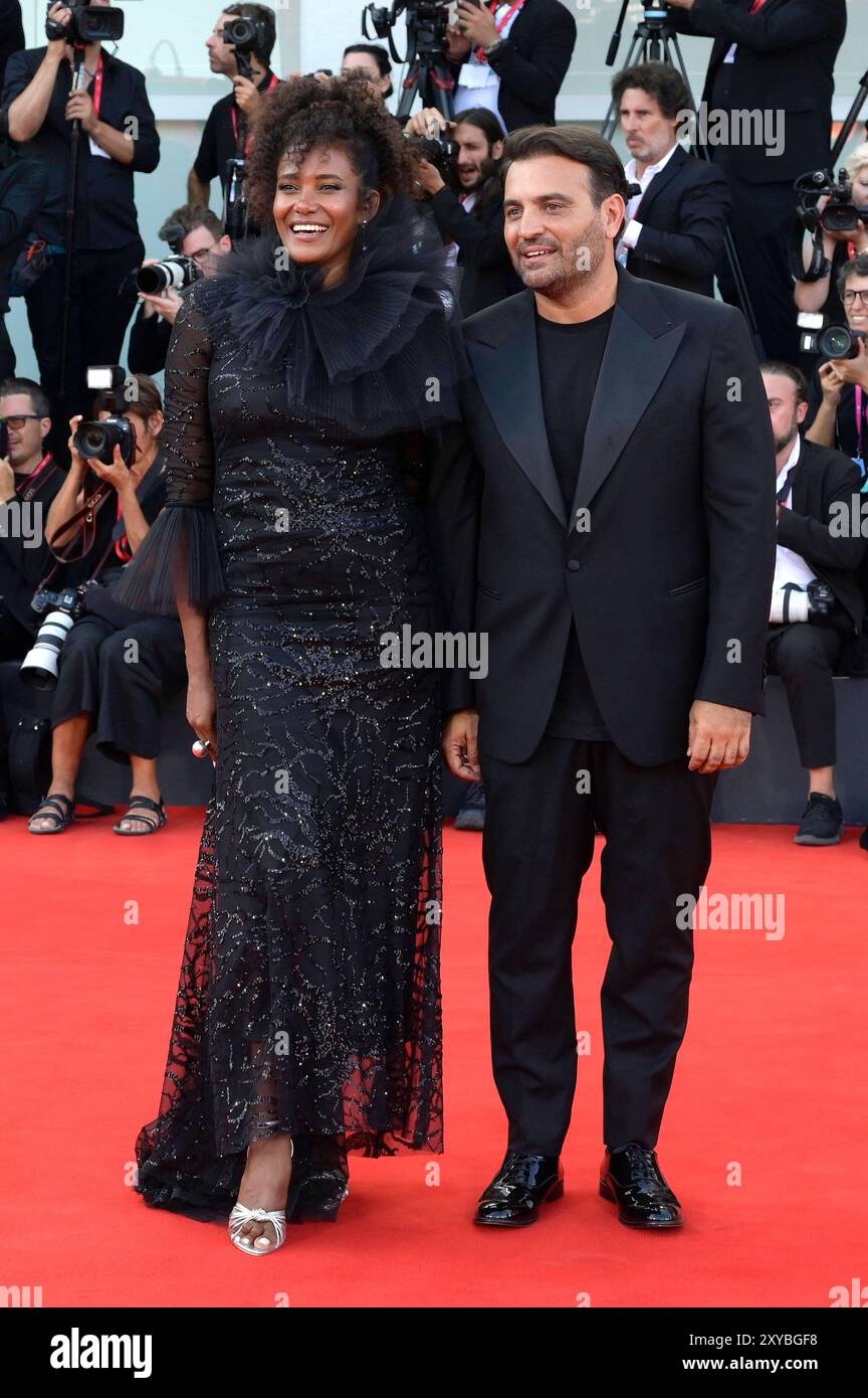 Denny Mendez und Gimmi Cangiano bei der Opening Ceremony mit der ...