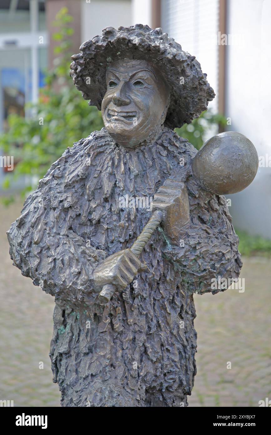 Fool's fountain by Walter Haaf 1971, carnival fountain, Swabian ...