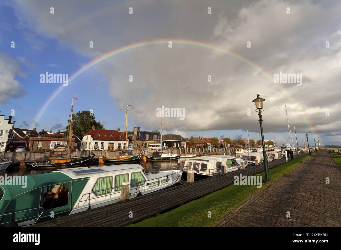 Rainbow colored boat hi-res stock photography and images - Alamy
