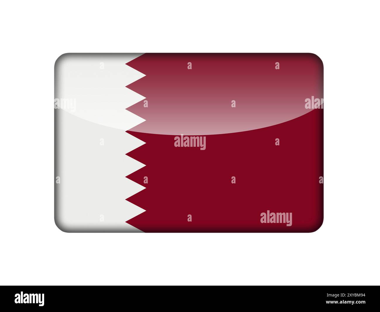 Qatari flag icons hi-res stock photography and images - Alamy