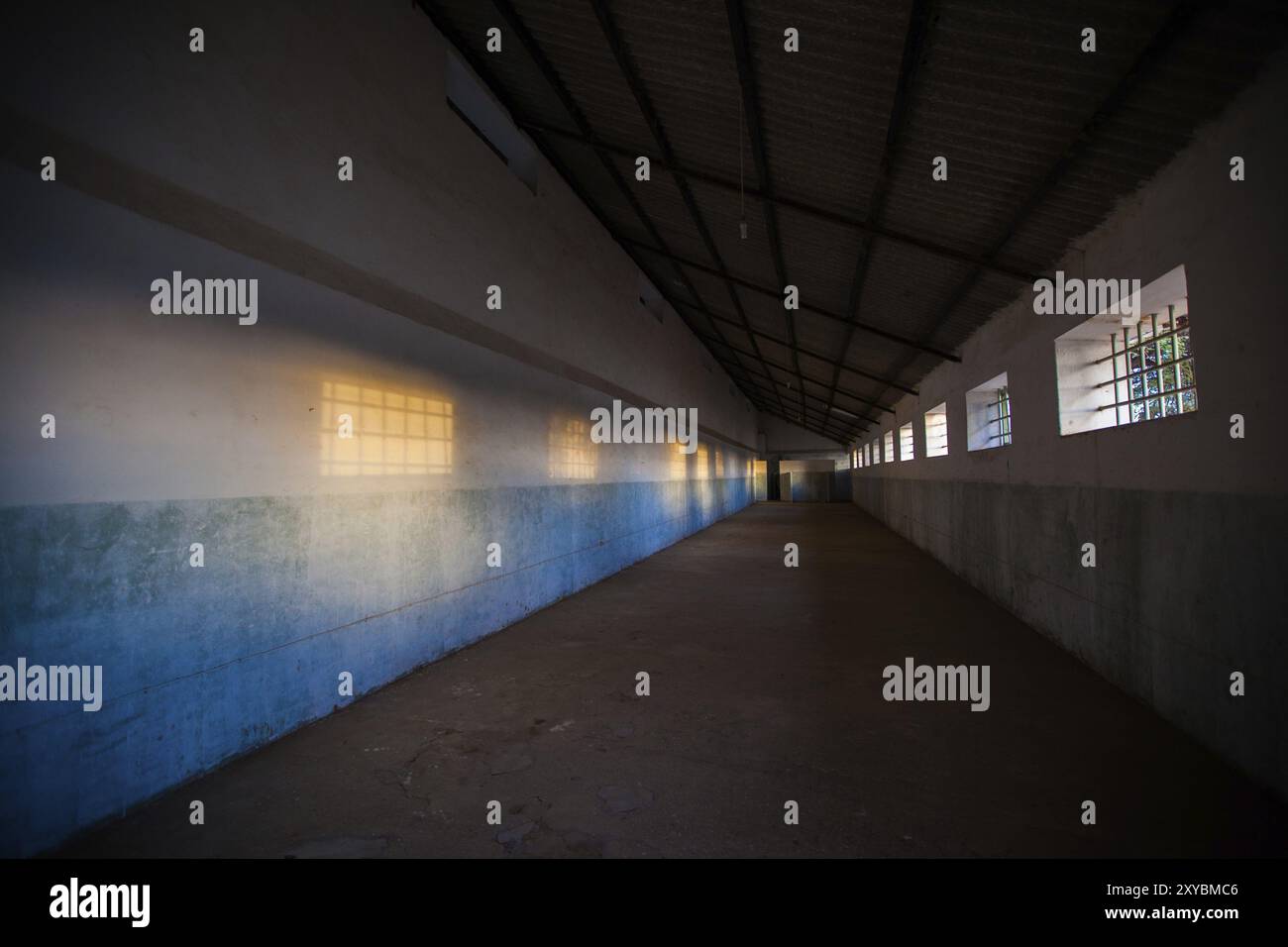 Room in a prison of a concentration camp Stock Photo - Alamy