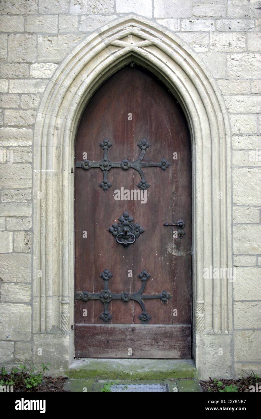 Side entrance of a church Stock Photo - Alamy