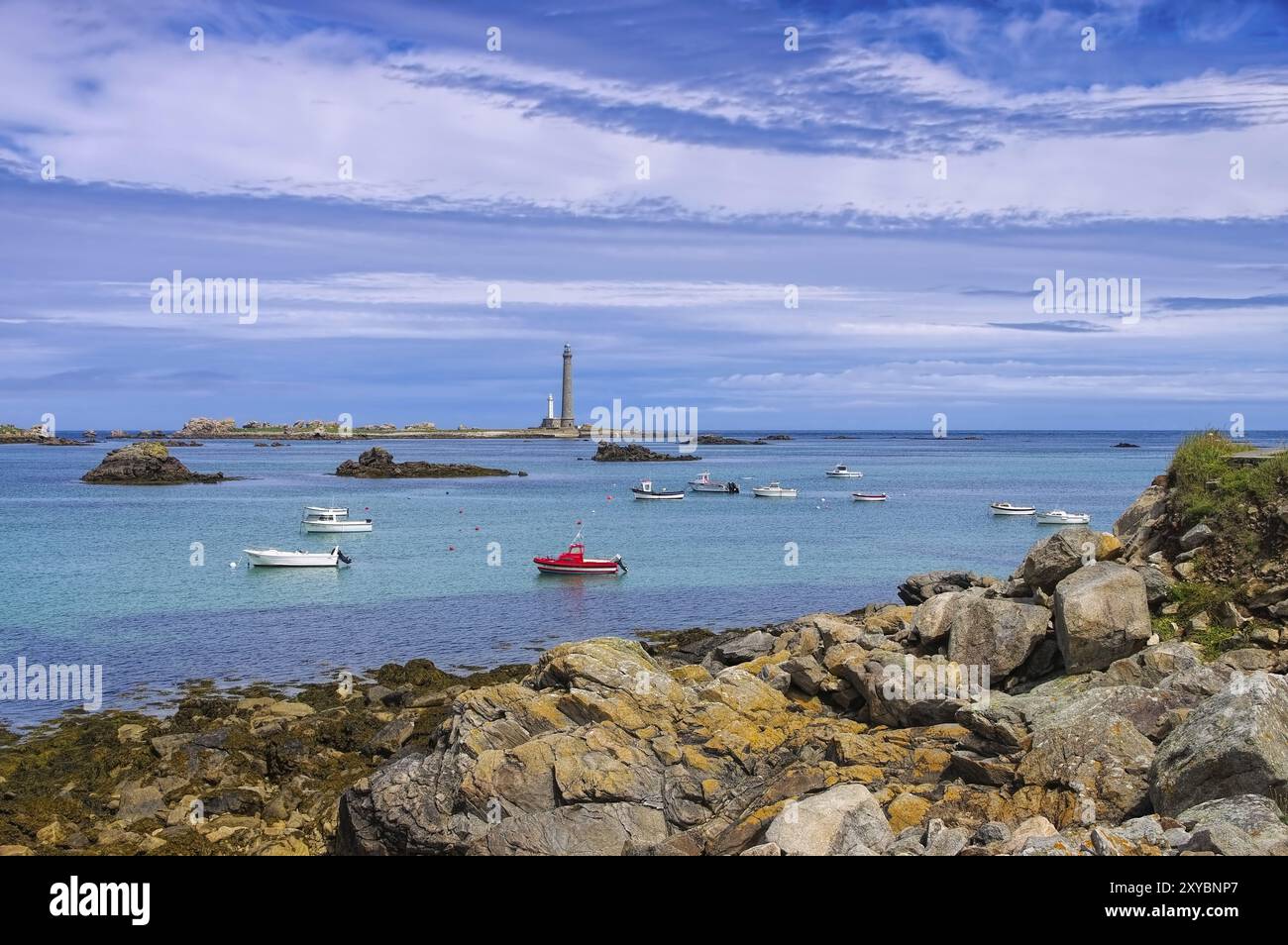 Phare De L Ile Vierge Lighthouse In Brittany Phare De L Ile Vierge