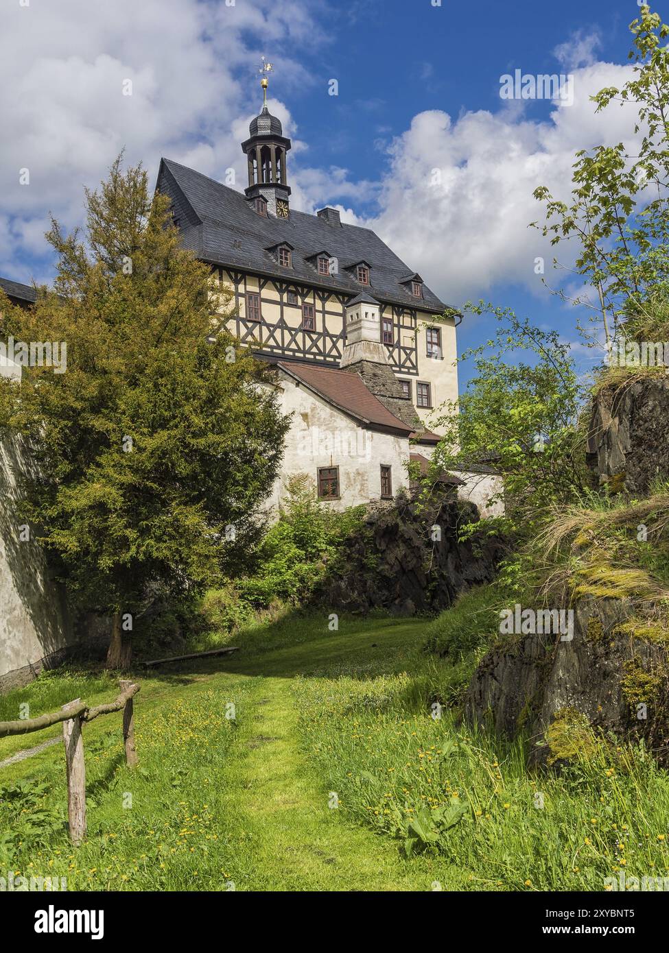 Schloss burgk hi-res stock photography and images - Alamy