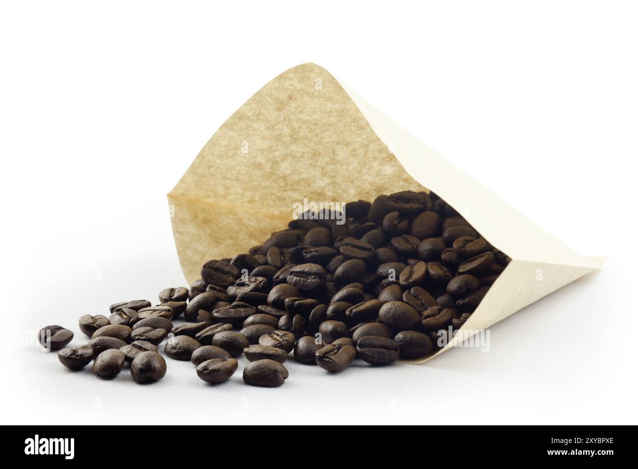 Coffee bean with filter paper Stock Photo - Alamy