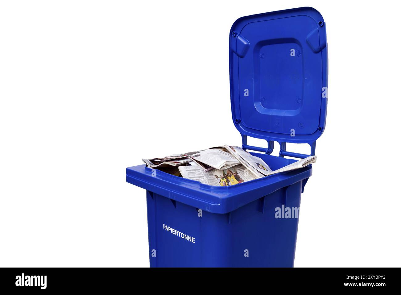 Waste paper bin Stock Photo - Alamy
