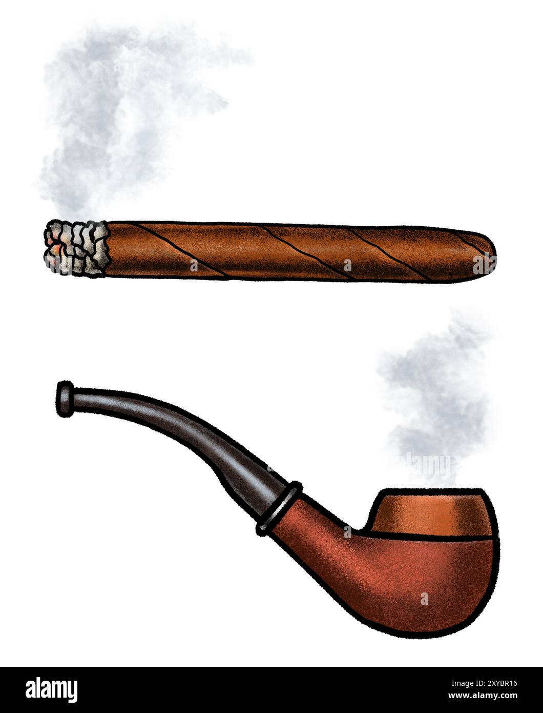 Old cigar advertisement Cut Out Stock Images & Pictures - Alamy