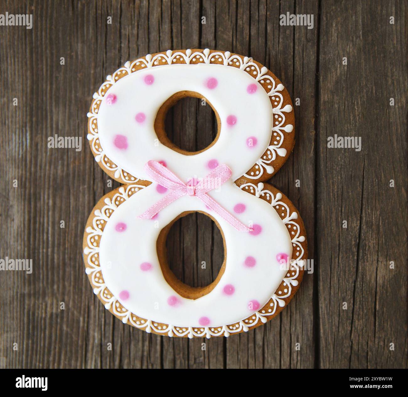 Glazed cookies baked biscuits letters hi-res stock photography and ...