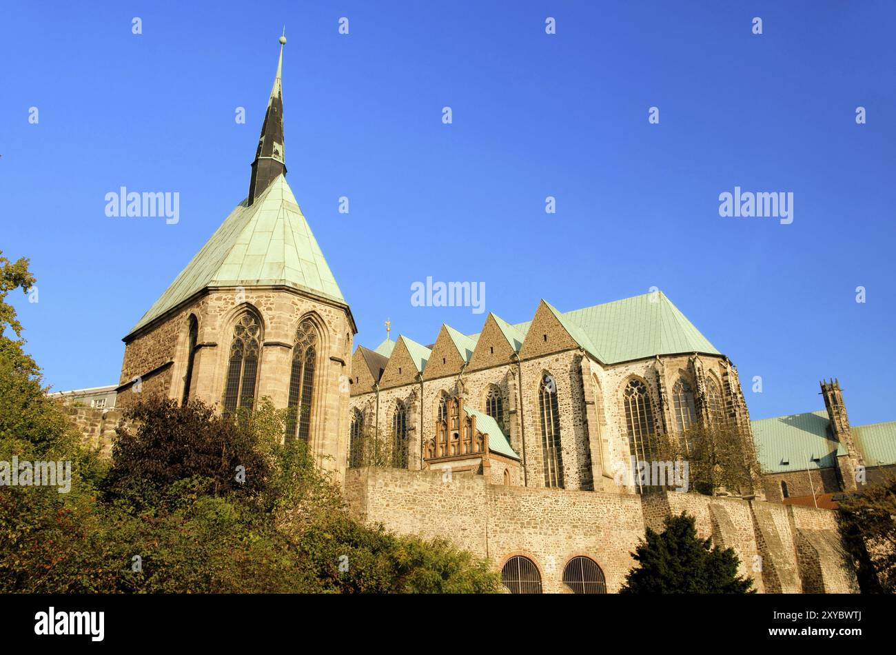 Magdeburg St Peter's Church, Magdeburg St Peter's Church 01 Stock Photo ...