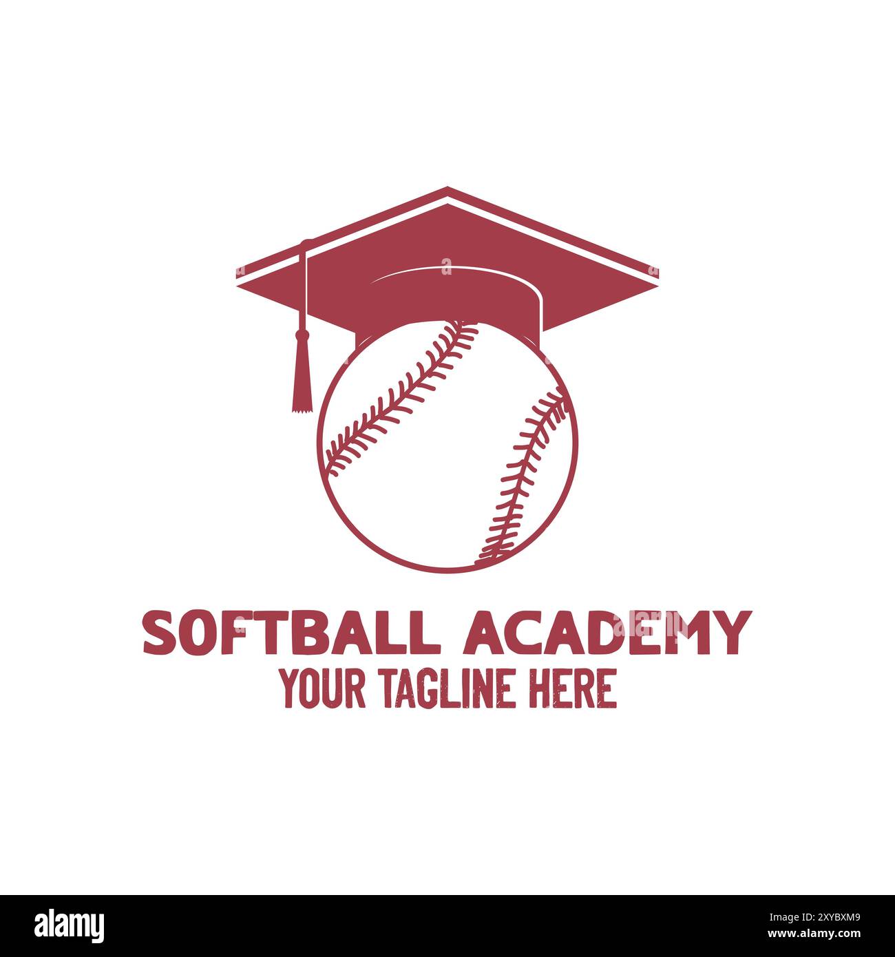 The Graduation Toga Hat with Baseball Softball or Tennis Ball for Sport ...