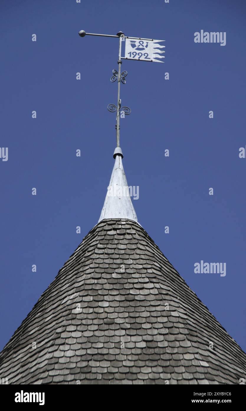 The owl tower in Horn Stock Photo - Alamy