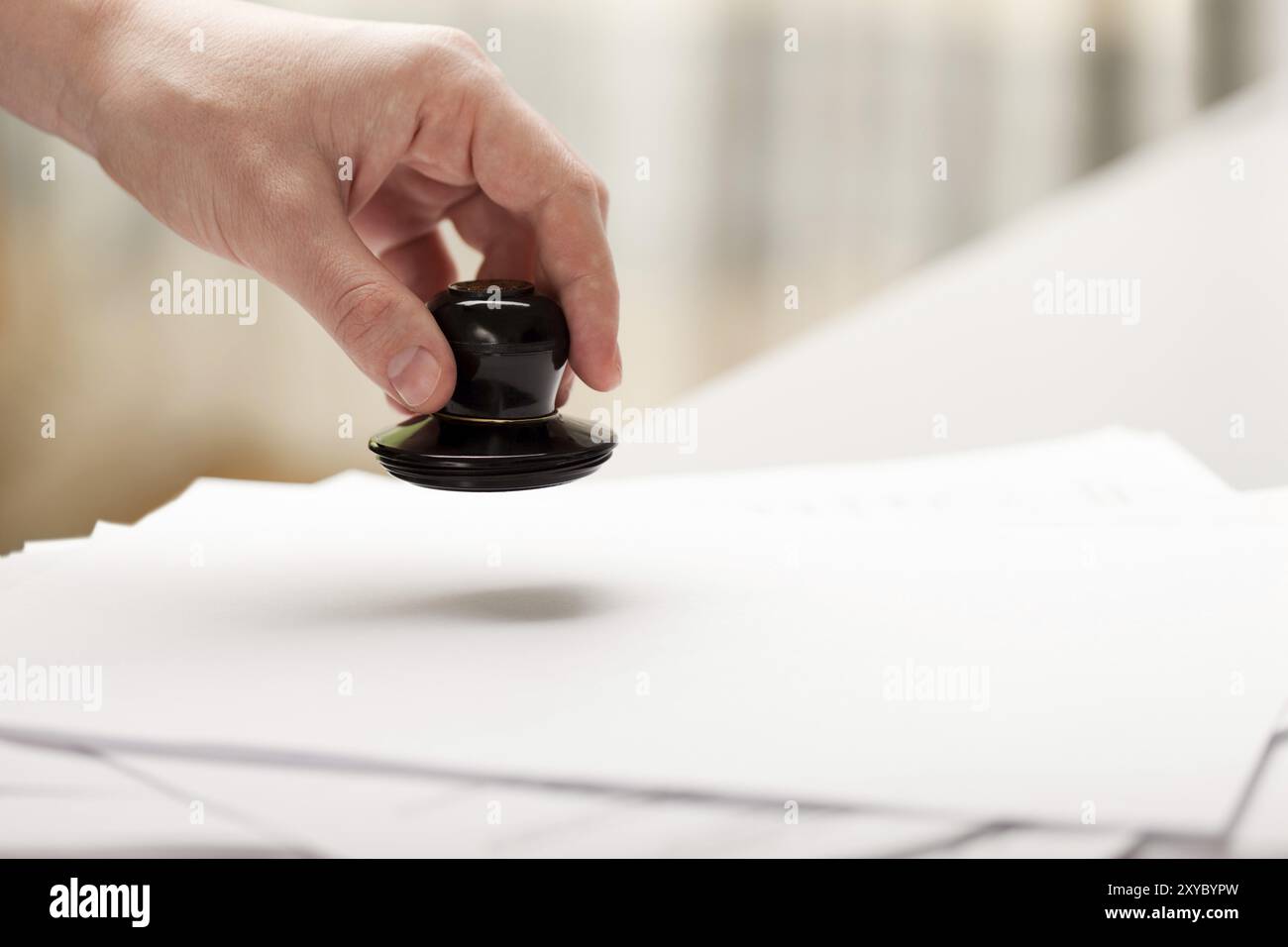 Document and stamp hi-res stock photography and images - Alamy