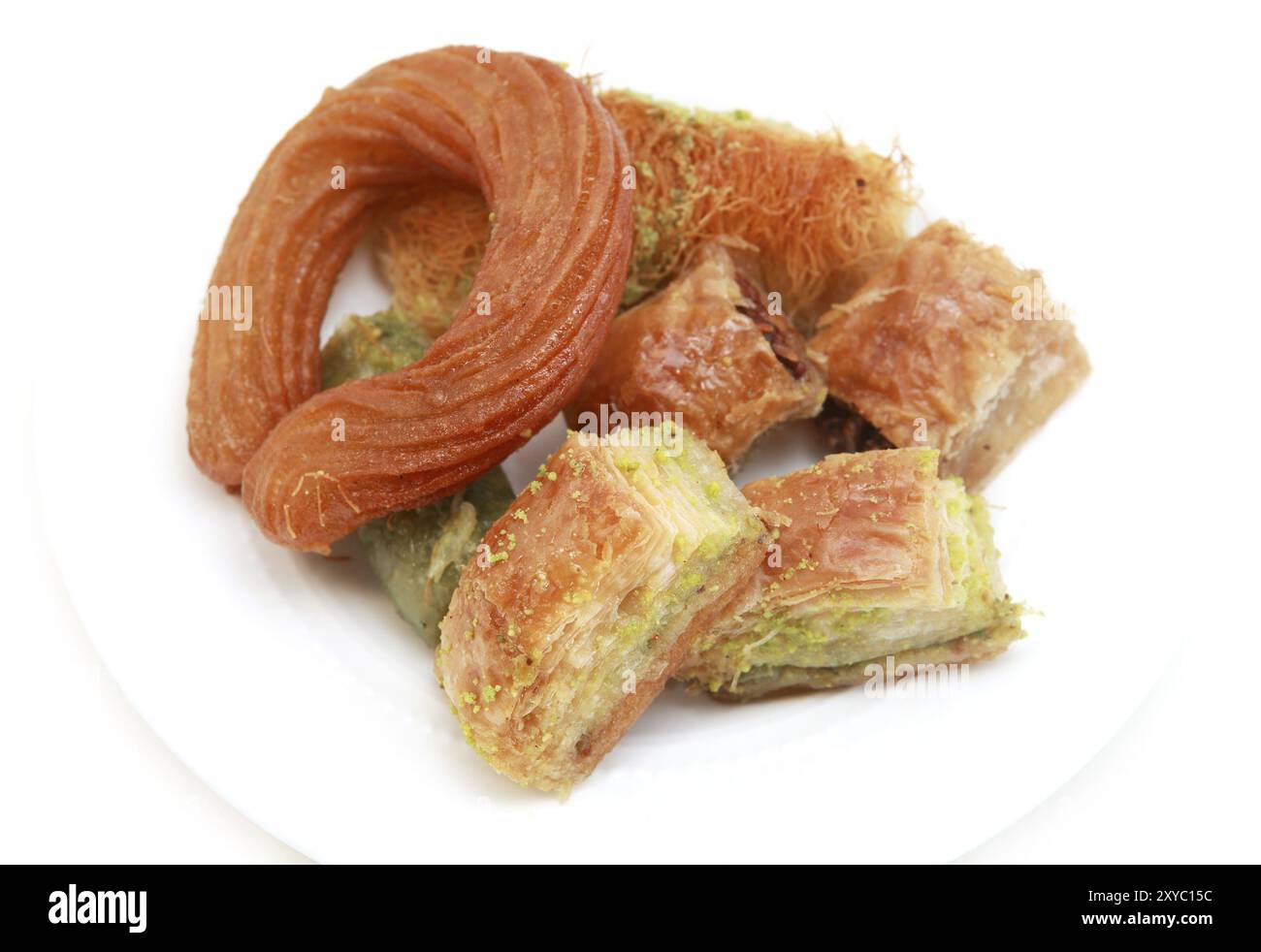 Turkish baked goods Cut Out Stock Images & Pictures - Alamy