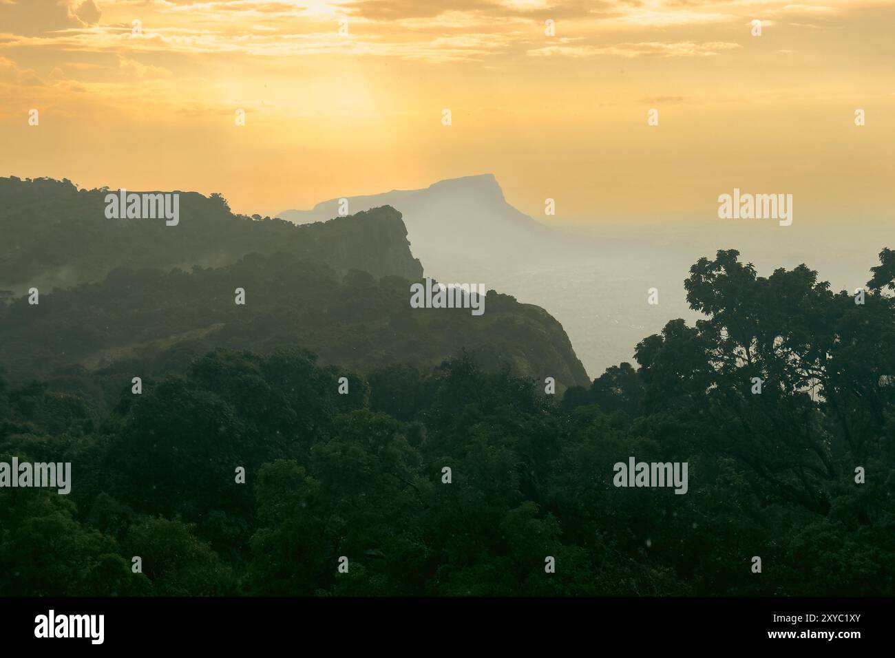 Uganda landscape sunset hi-res stock photography and images - Alamy