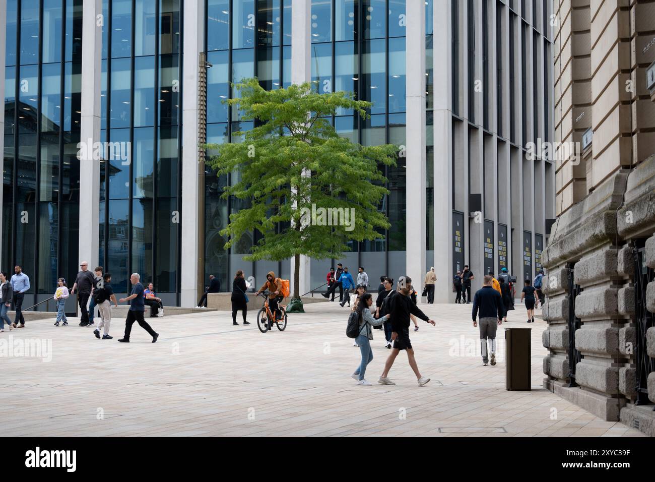Chamberlain Square, Paradise, Birmingham, West Midlands, England, UK ...