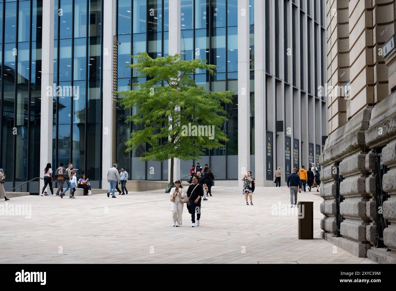 Chamberlain Square, Paradise, Birmingham, West Midlands, England, UK ...