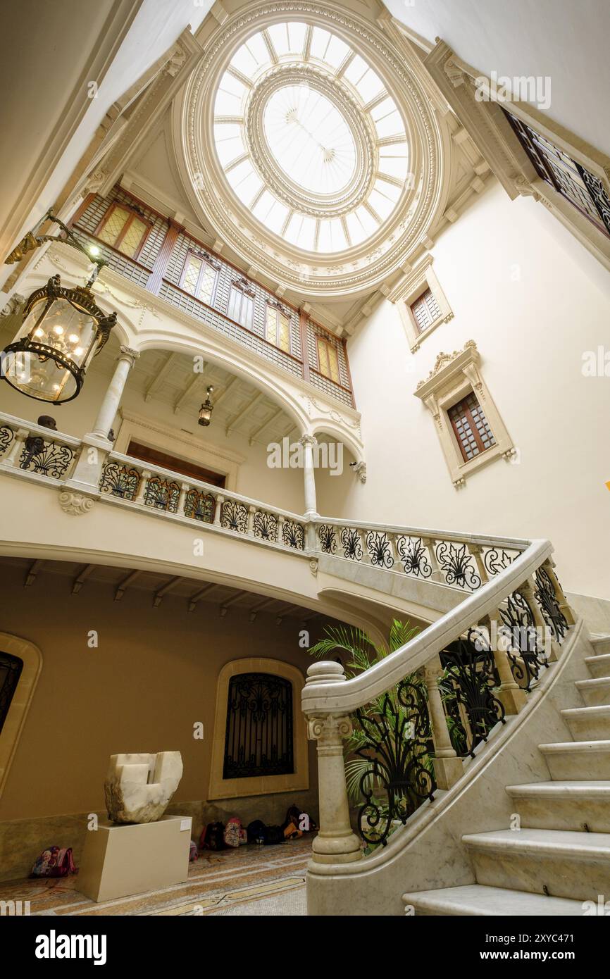 Museu Fundacion Juan March, staircase of the old manor house Can ...