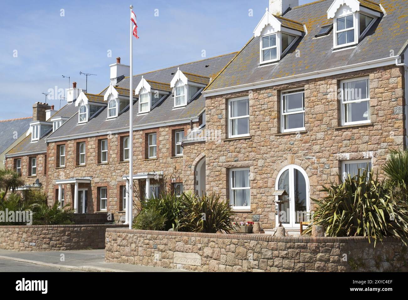 Typical houses uk channel islands hi-res stock photography and images ...