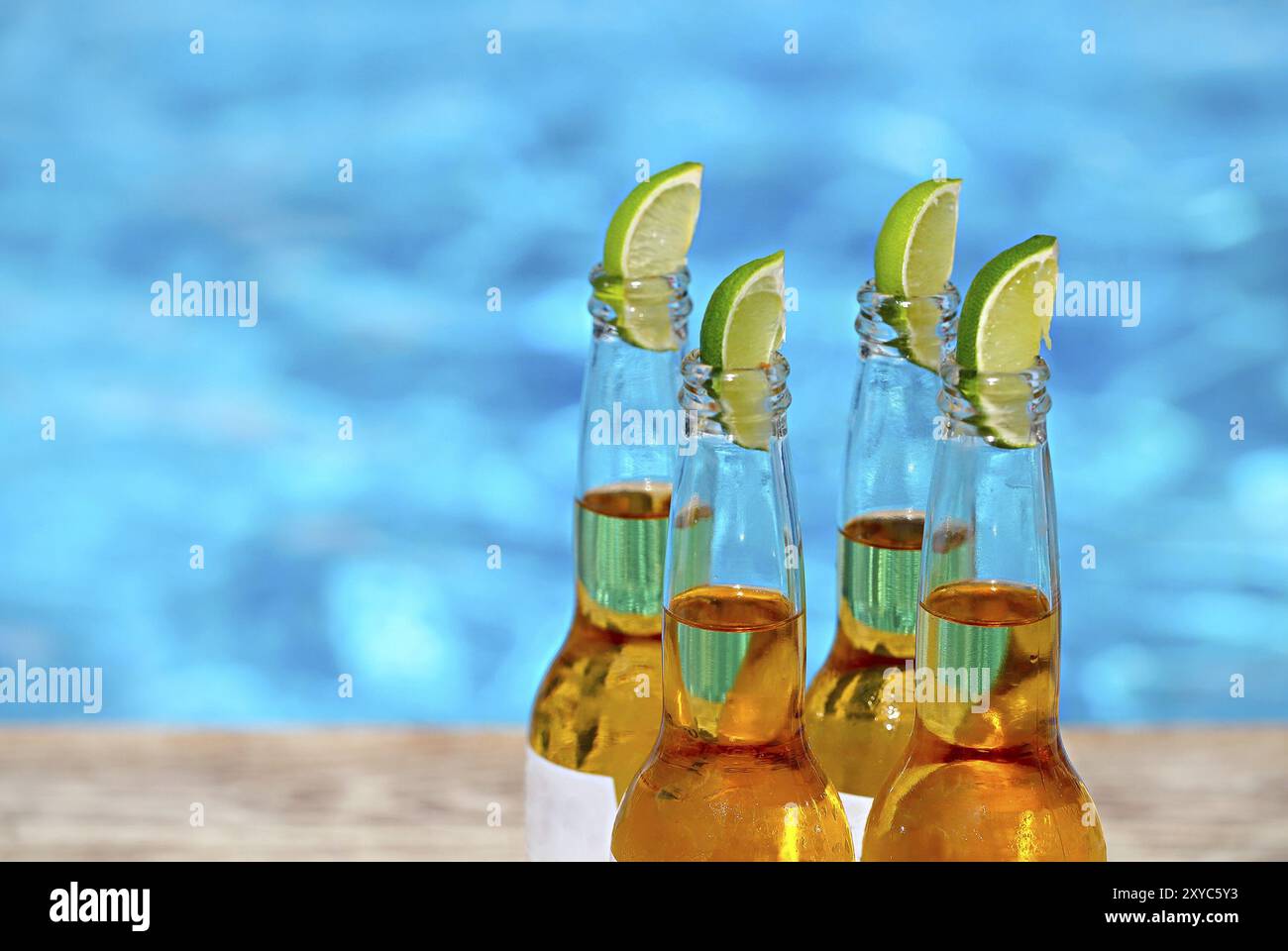 Top view bottles glasses hi-res stock photography and images - Alamy