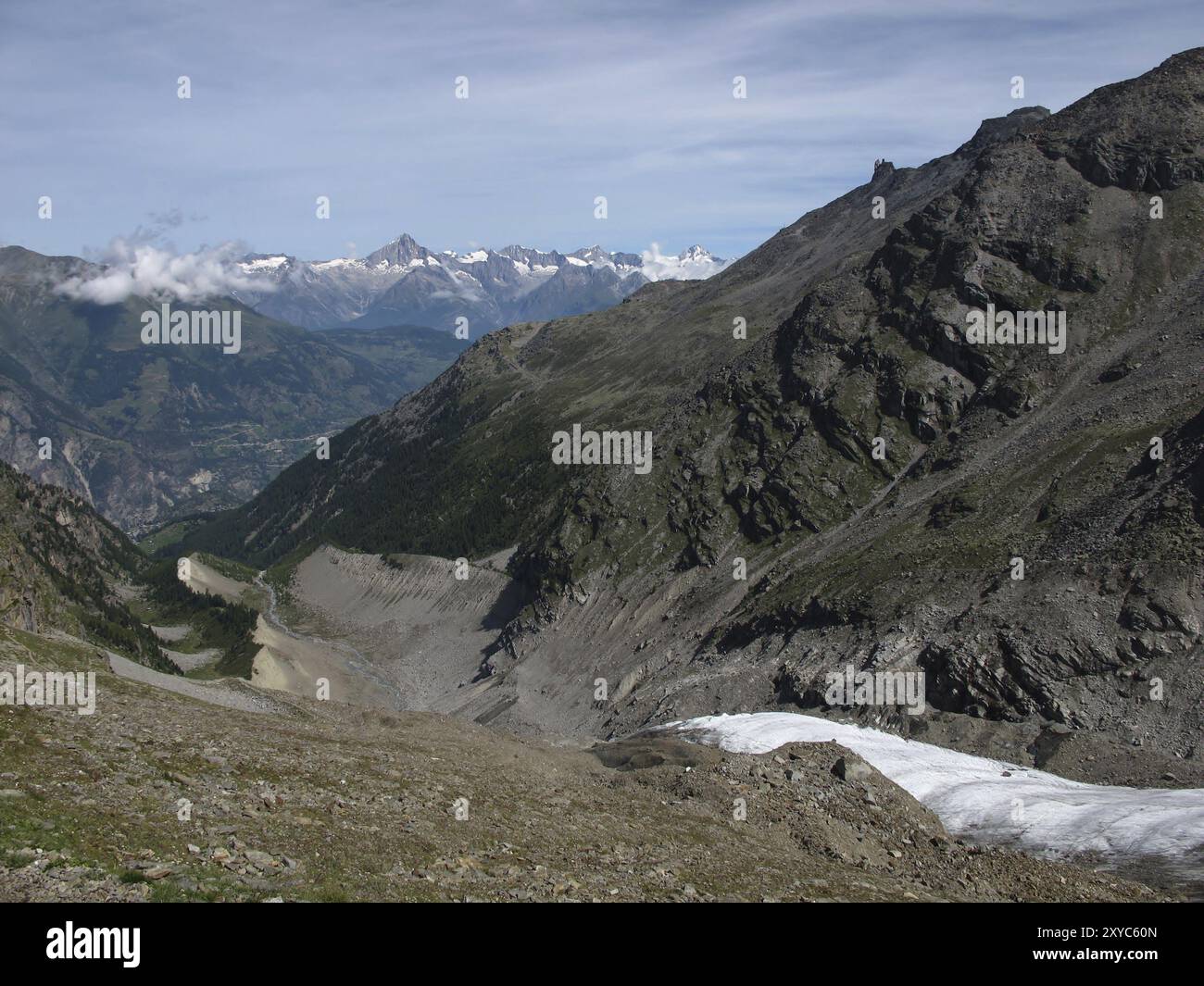Moraine tongue hi-res stock photography and images - Alamy