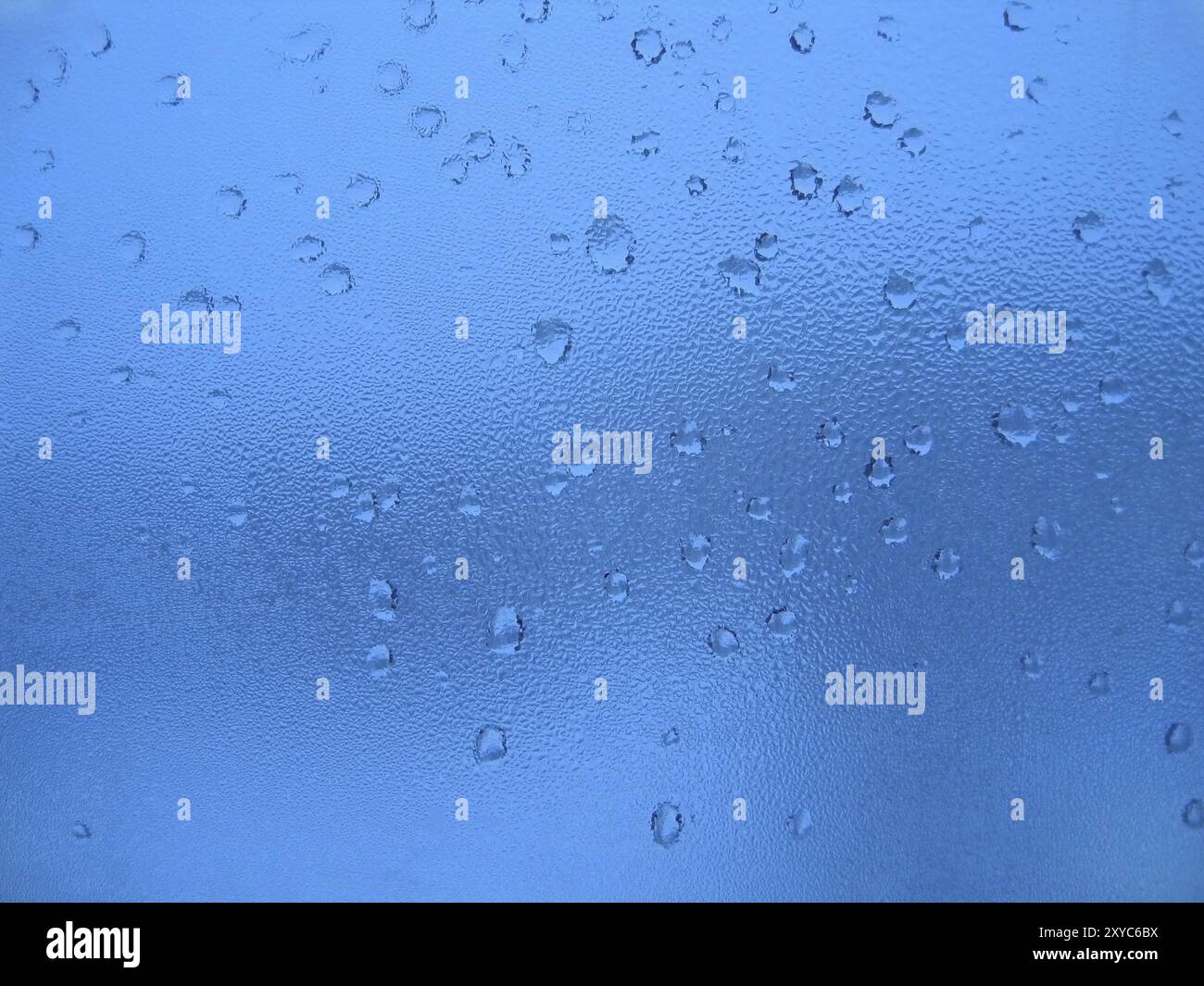 Natural water drops on window glass Stock Photo - Alamy