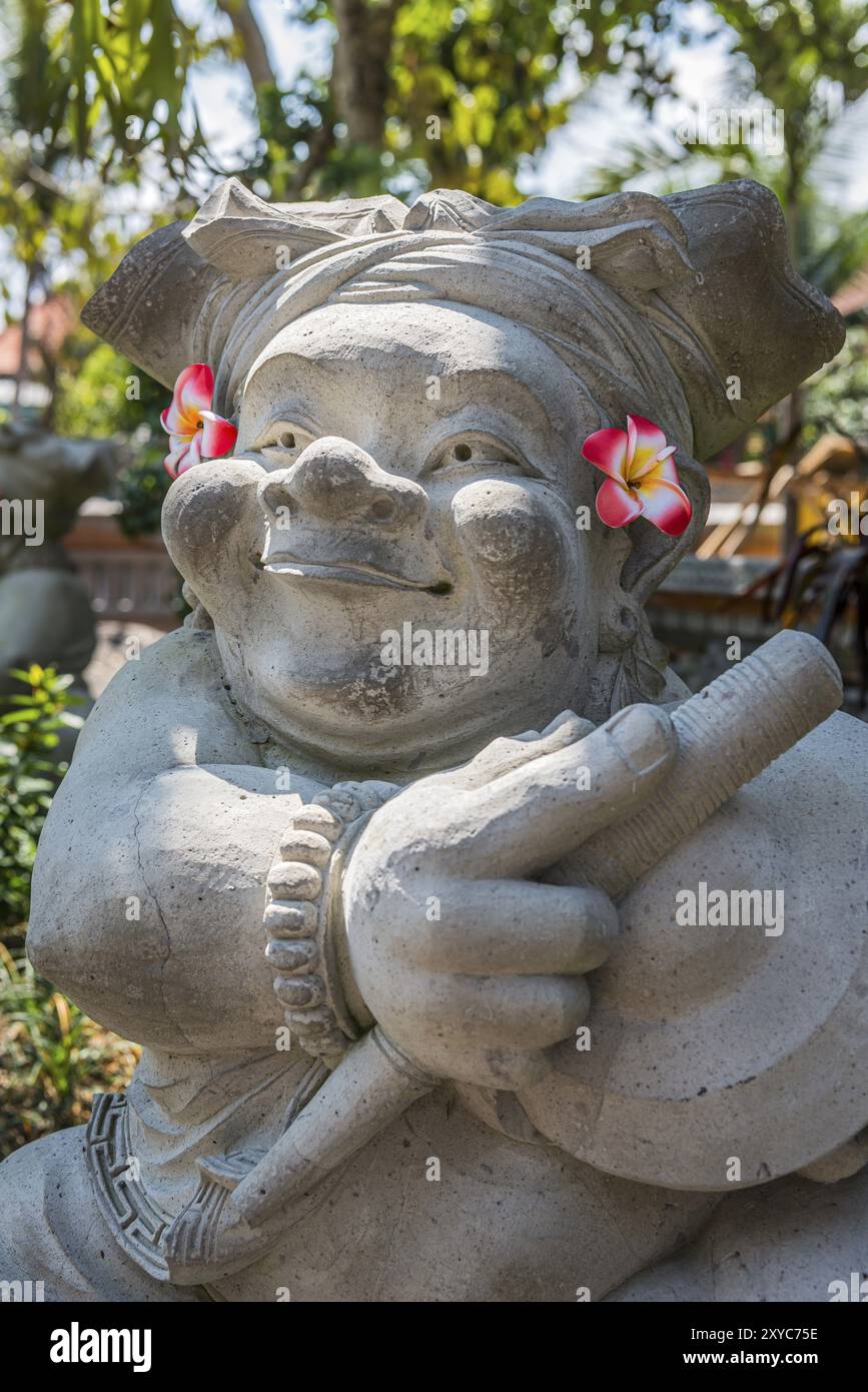 Female temple figure, head, face, woman, calm, Hinduism, relaxation ...