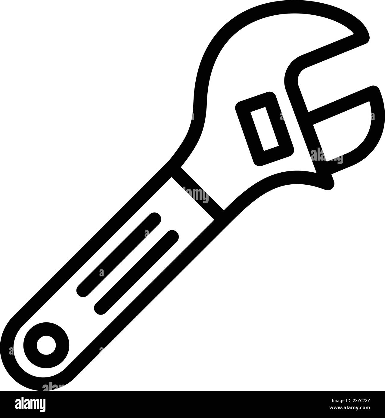 Wrench icons clipart Cut Out Stock Images & Pictures - Alamy